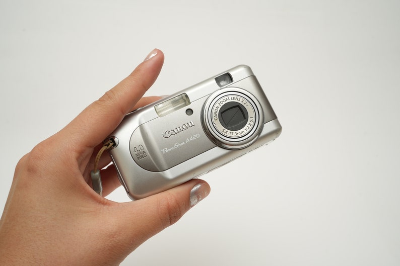 Canon Powershoot A420 Digital Y2K Camera Vintage Digicam Aesthetic - Etsy