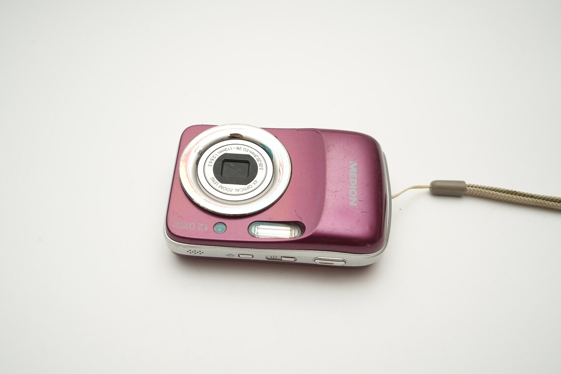 Purple Medion Digital Y2K Camera Vintage Digicam Aesthetic - Etsy
