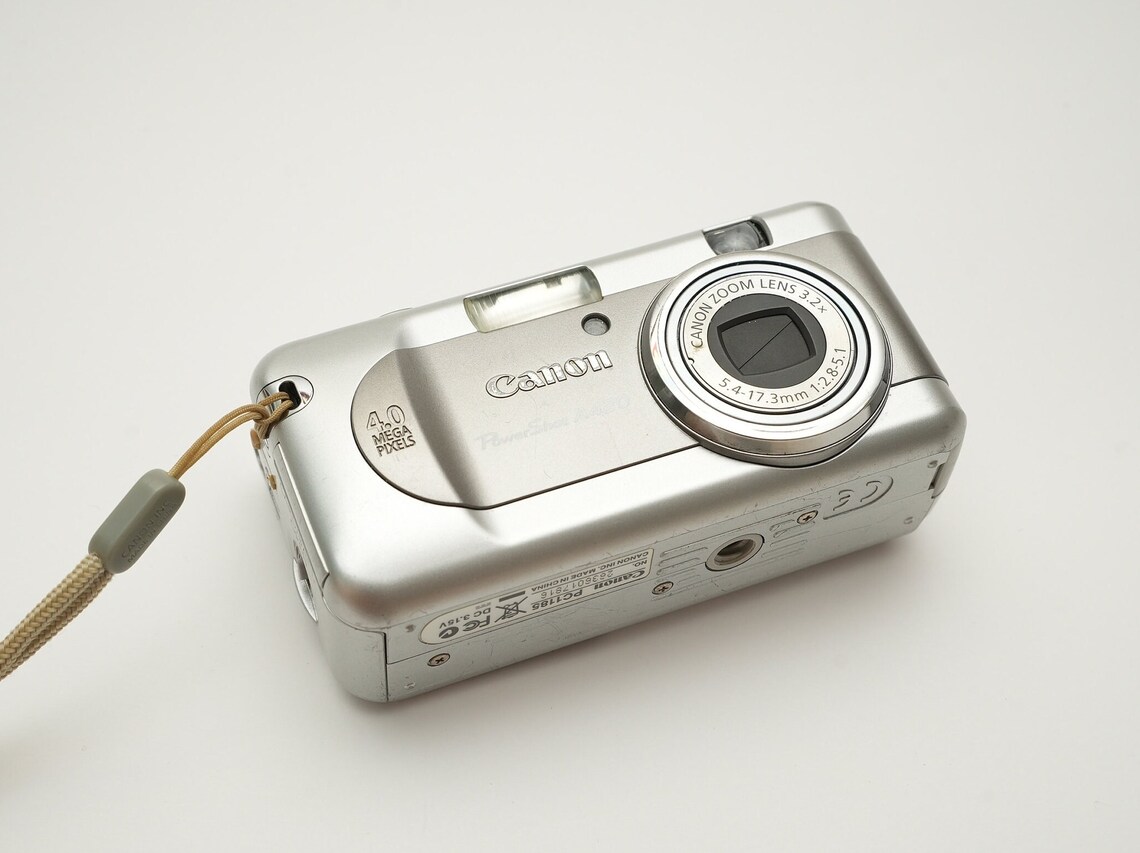 Canon Powershoot A420 Digital Y2K Camera Vintage Digicam Aesthetic - Etsy