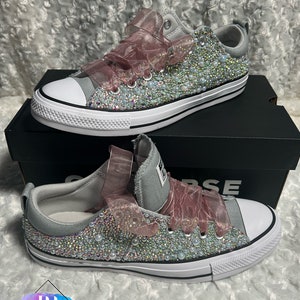 Custom Blinged Converse - Etsy