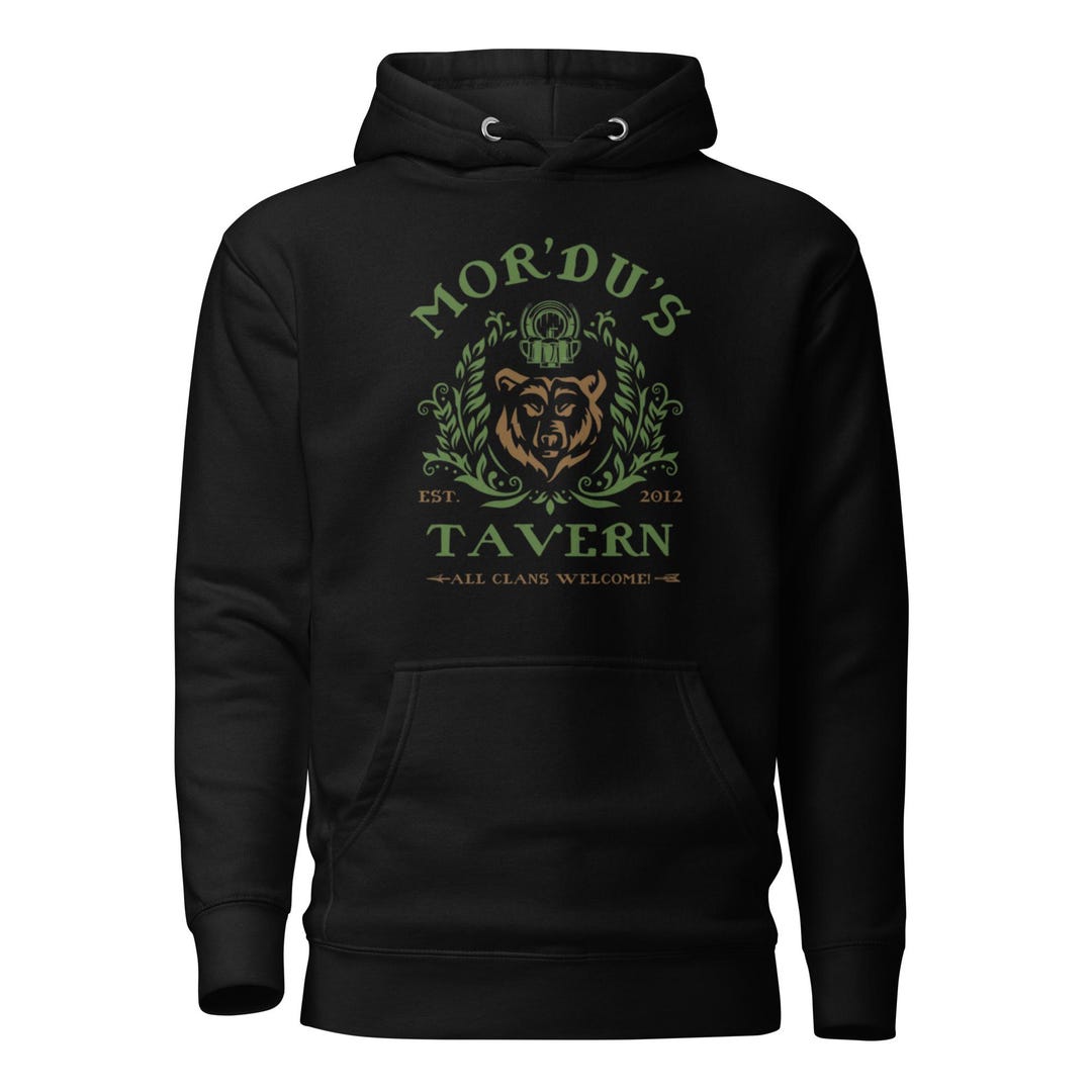 Mor'du's Tavern Hoodie, Unisex Hoodie, Mordu Shirt, Dunbroch Shirt ...