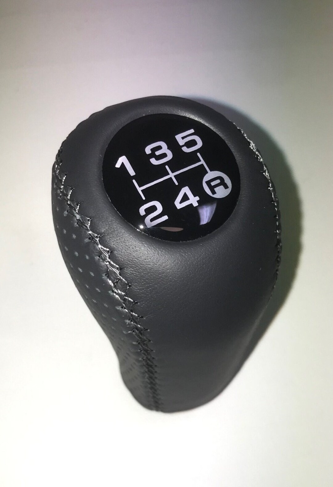 Manual Gear Shift Knob Fit for Subaru WRX STI 5 Speed, Anthracite Grey ...