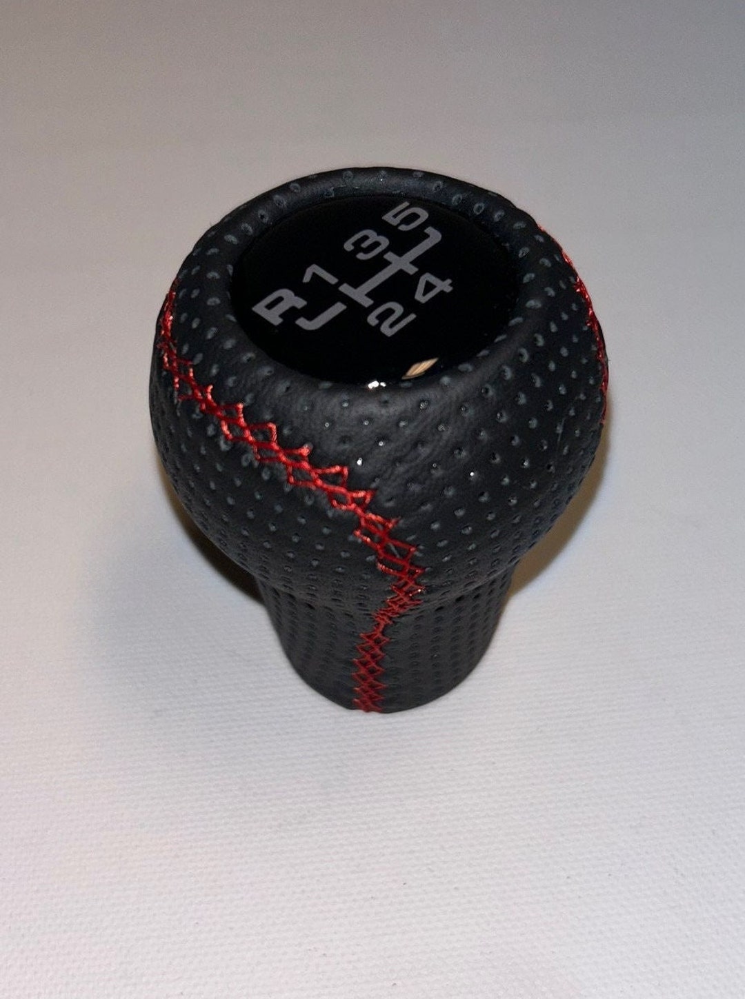 For AUDI Gear Shift Knob 5 Speed, Perforated Black, Fits for S4 S6 C4 ...