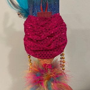 Simone the Drag Queen-paintbrush Wall Hanging - Etsy