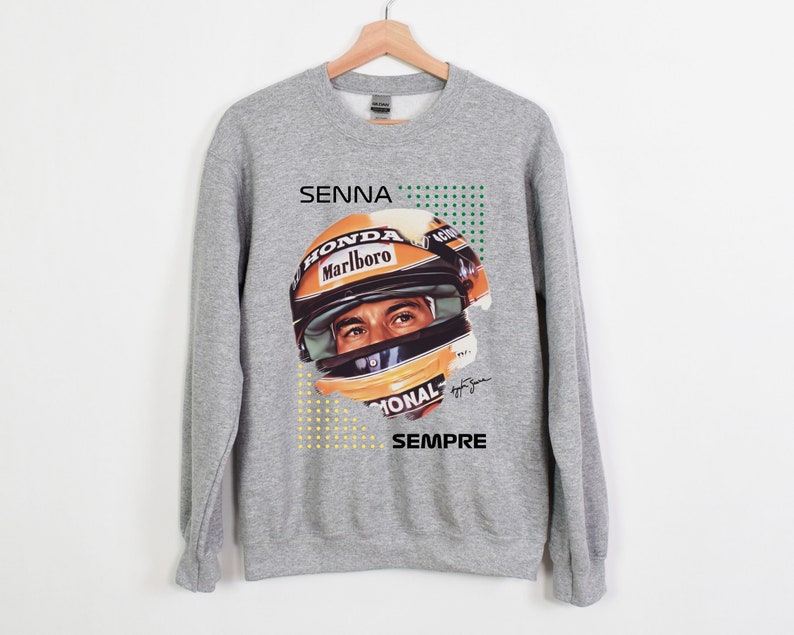 Ayrton Senna Senna Sempre Vintage Photographic Art Unisex - Etsy