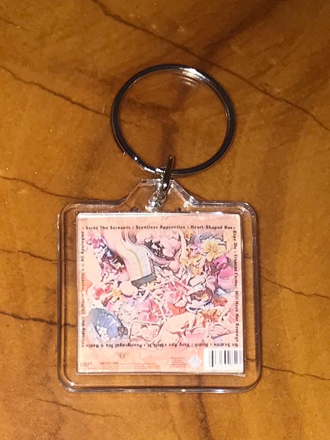 Nirvana in Utero CD Album Cover Keychain - Etsy