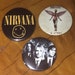 Set of 3 Nirvana Pin Back Buttons 1.5” - Etsy