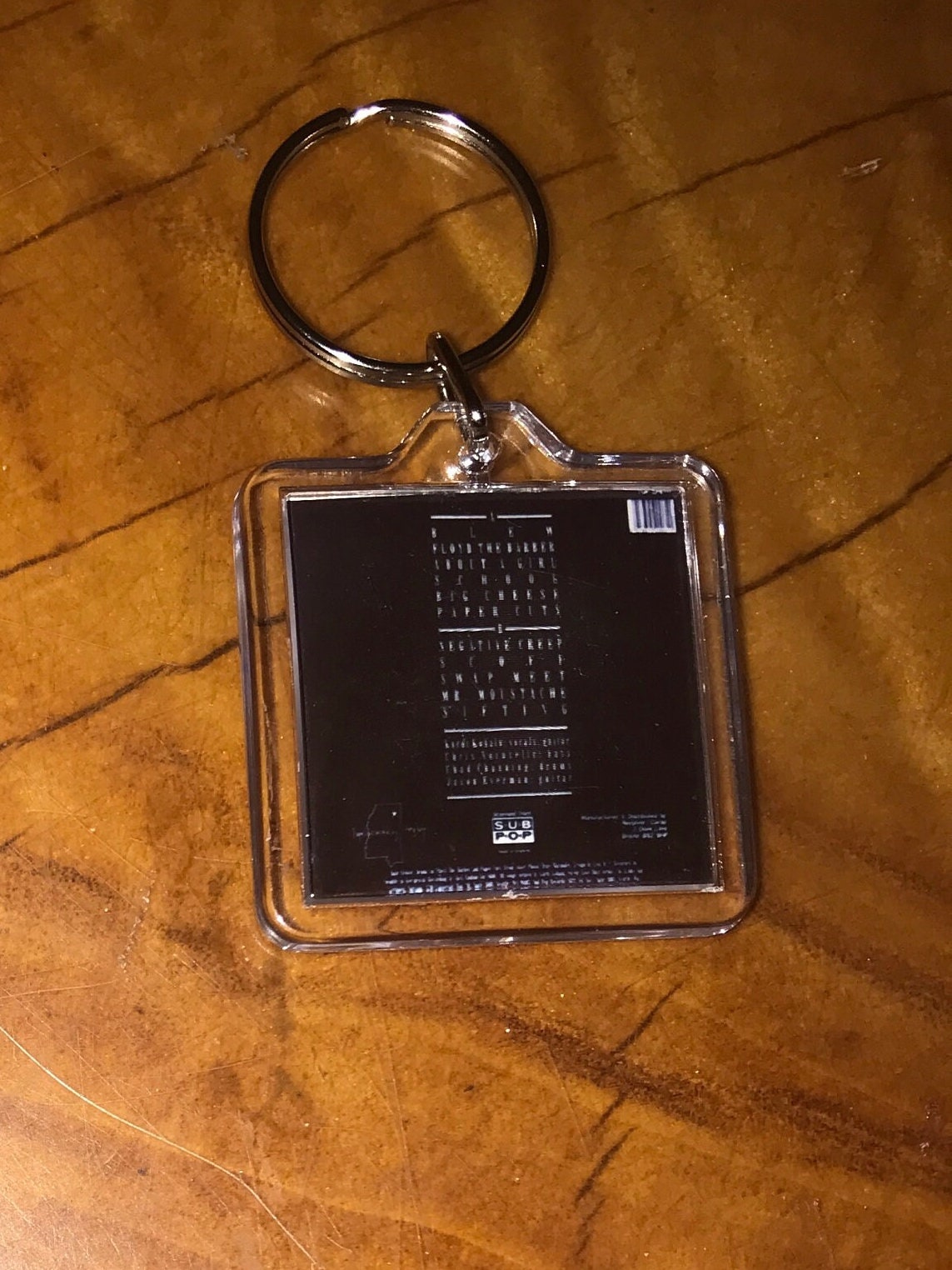 Nirvana Bleach CD Album Cover Keychain - Etsy