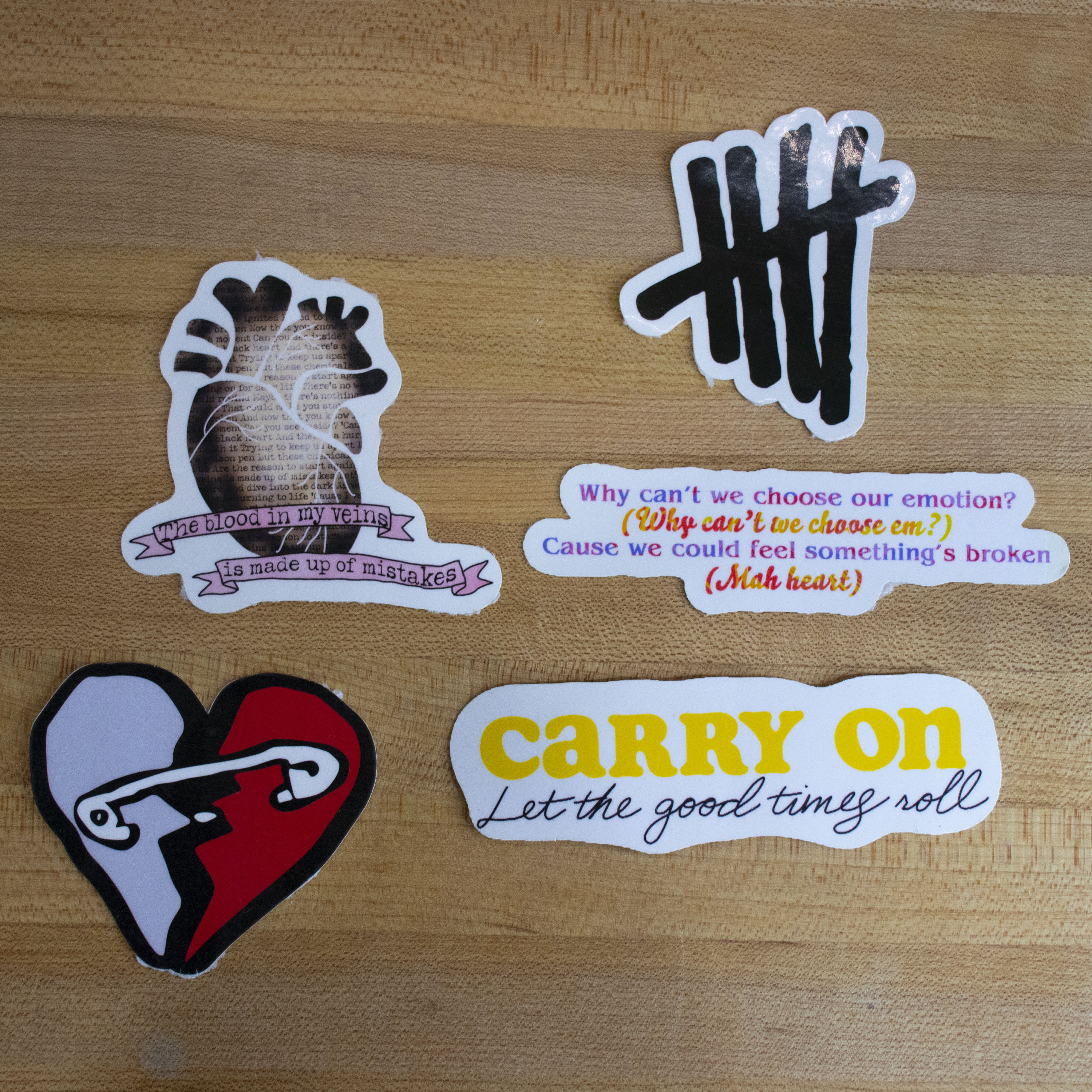 5 Seconds Of Summer Logo Floral