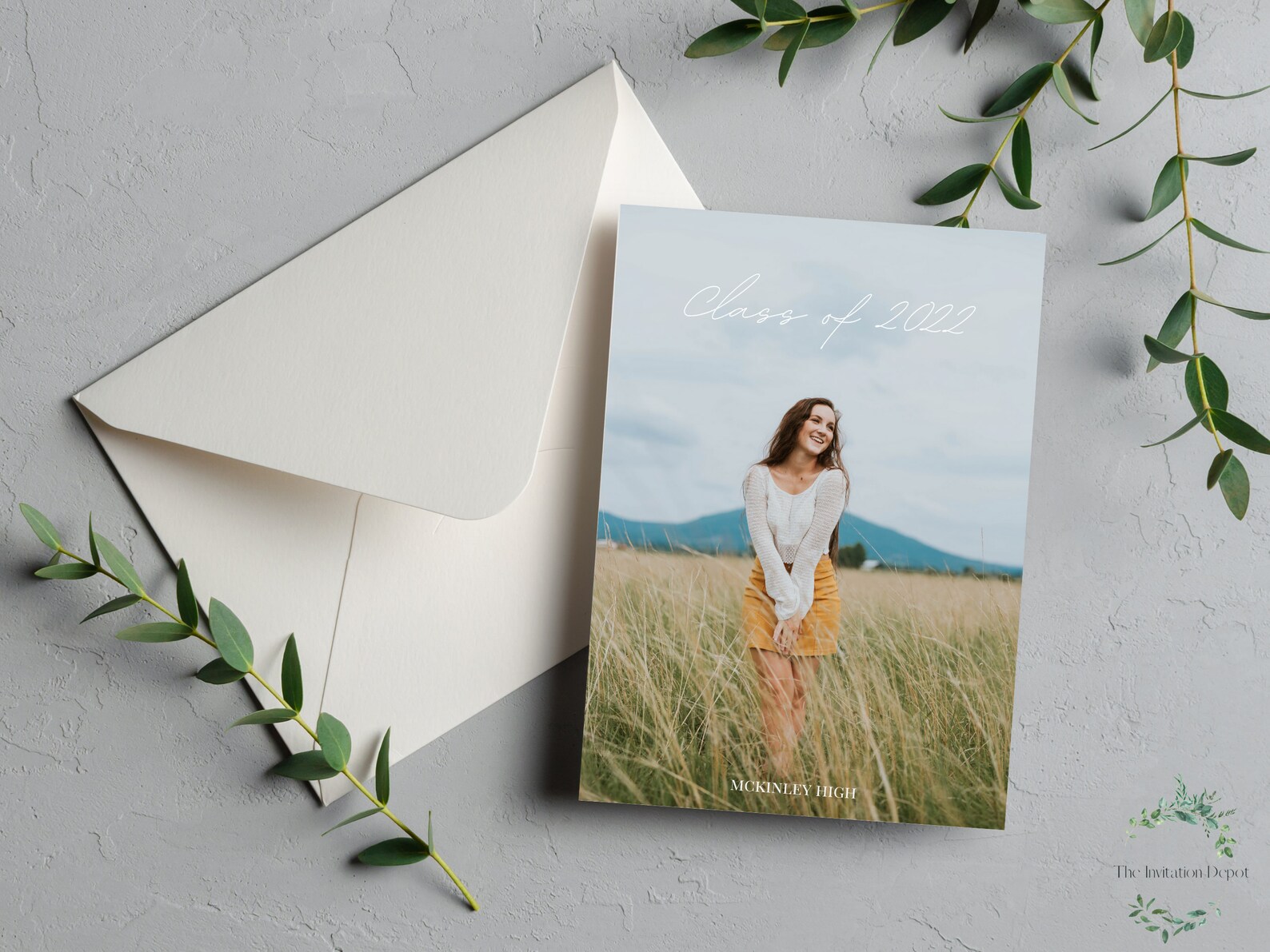 Graduation Invitation Template, Modern Graduation Invitation ...