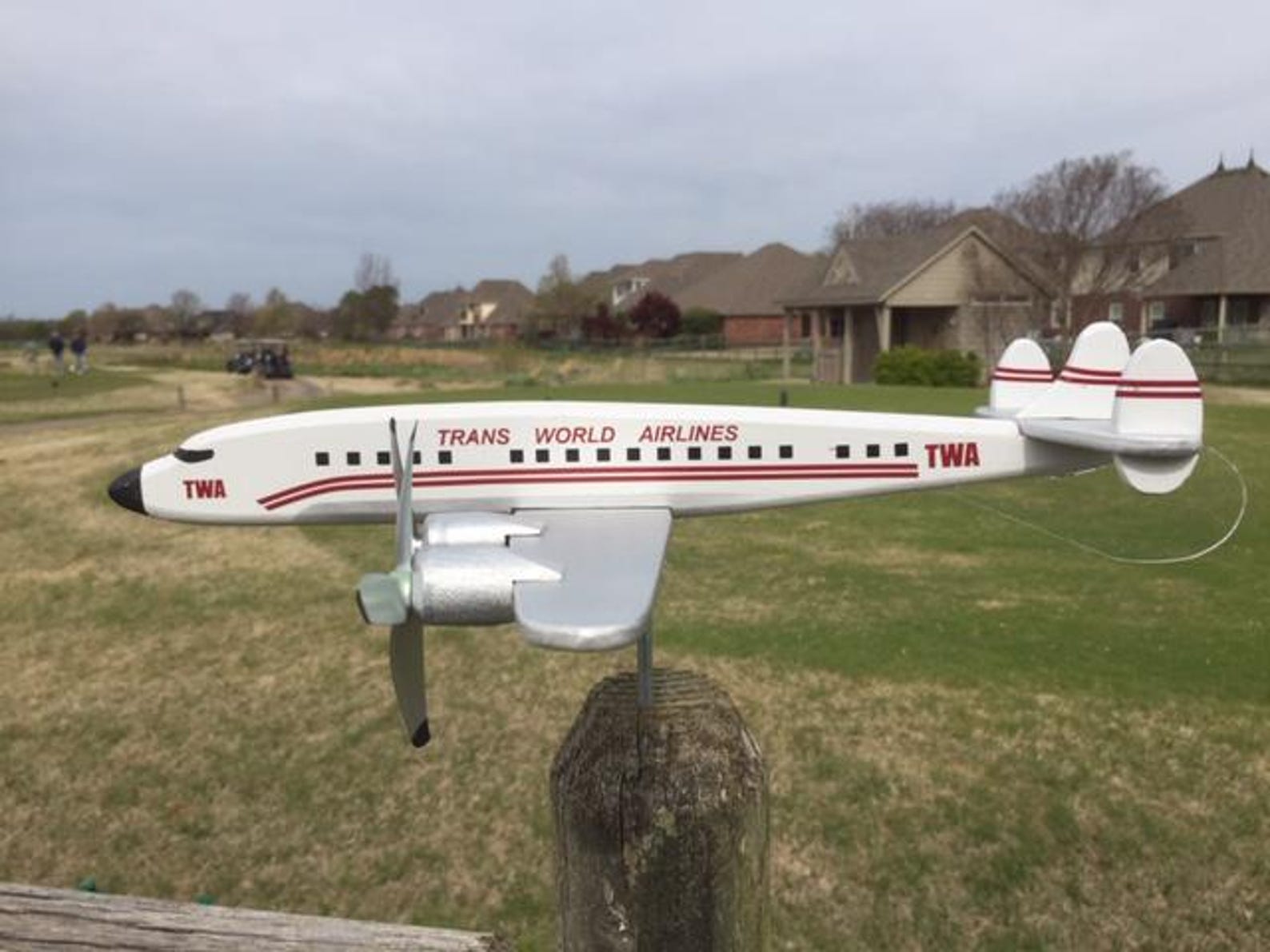 TWA Lockheed Constellation Wind Spinner Whirligig - Etsy