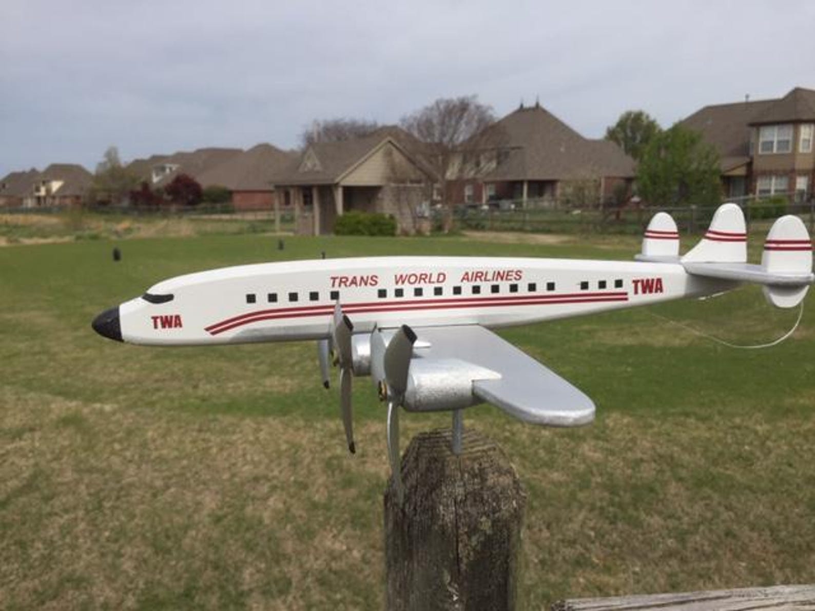 TWA Lockheed Constellation Wind Spinner Whirligig - Etsy