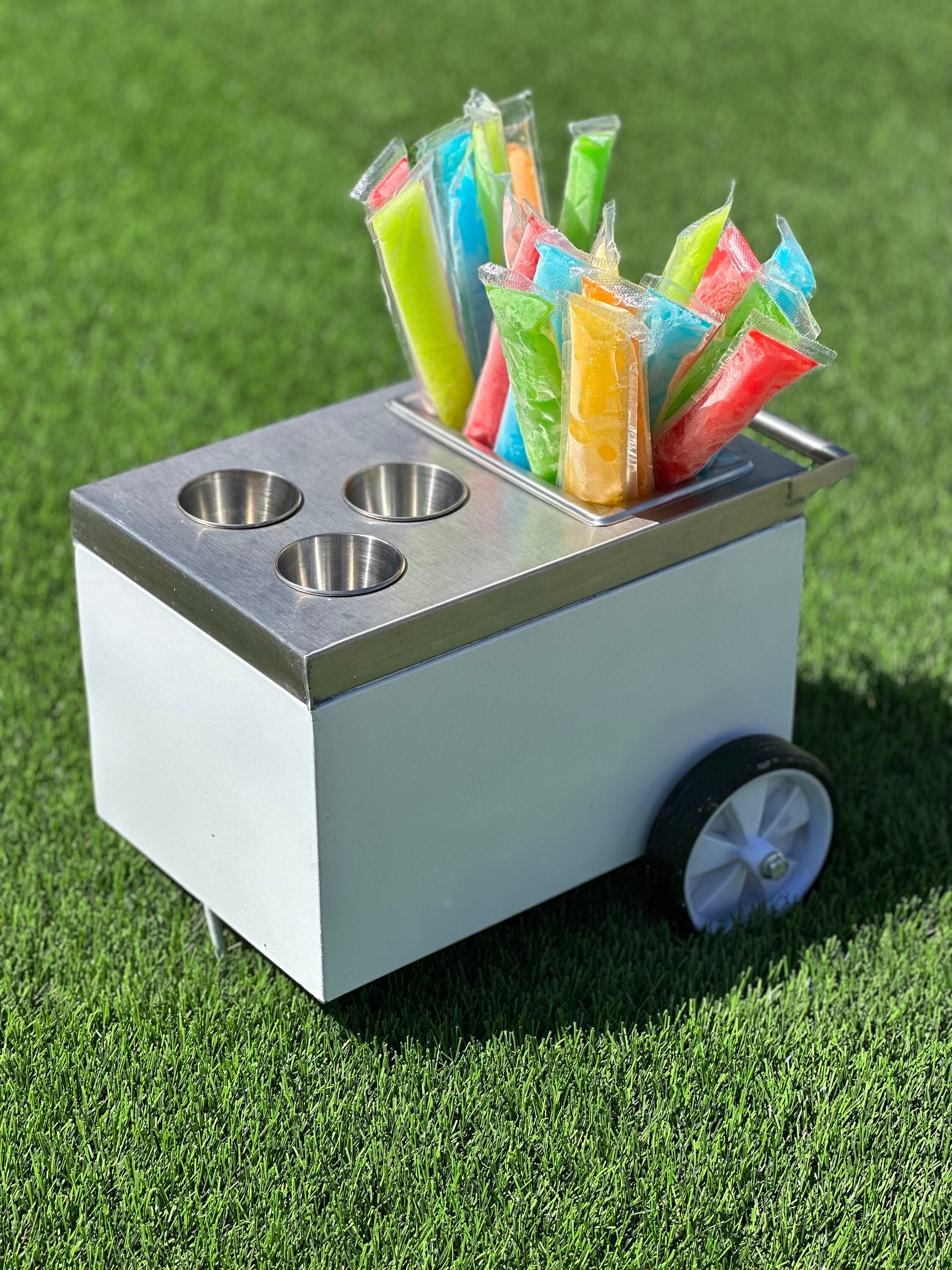 Mini Churro Cart for Restaurants Serving Mexican Churros, Guacamole Dip ...