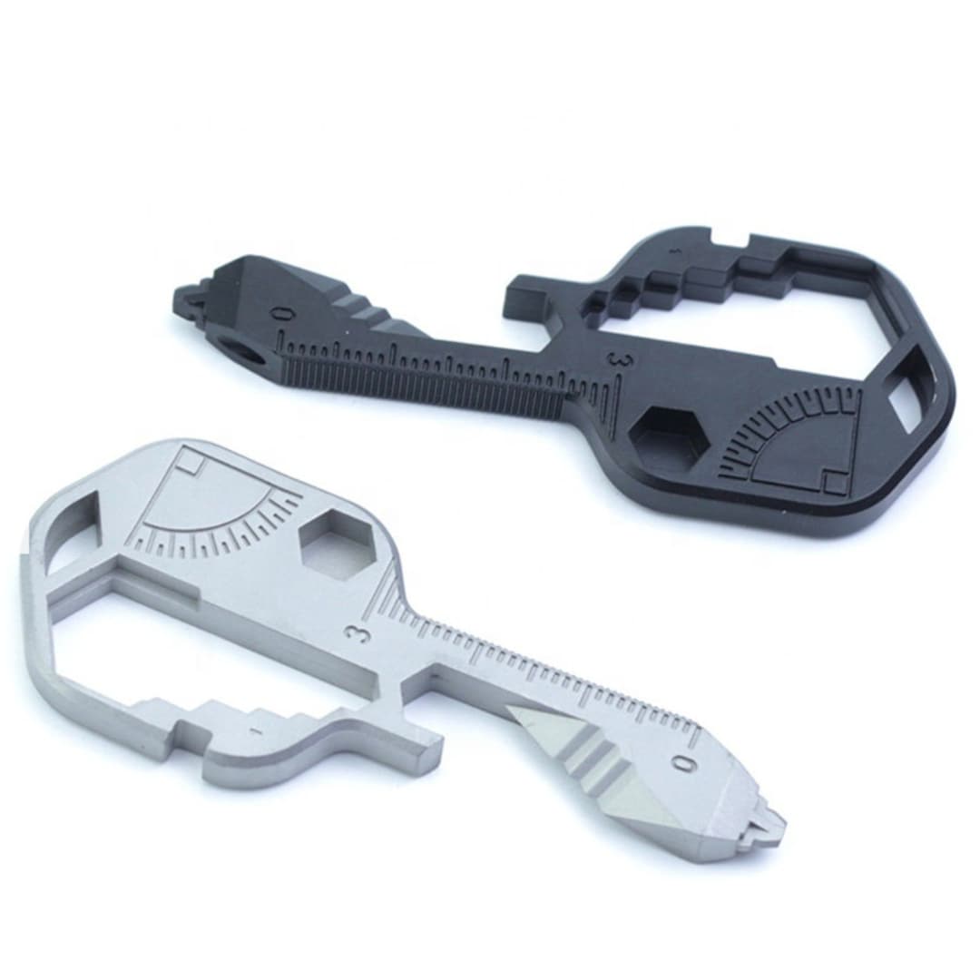 Stainless Steel Key Shaped Pocket Tool for Your Keychain (TSA Friendly ...