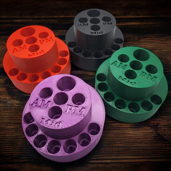 The Vapevault Trio Vape Cartridge Holder / Battery Display Stand ...