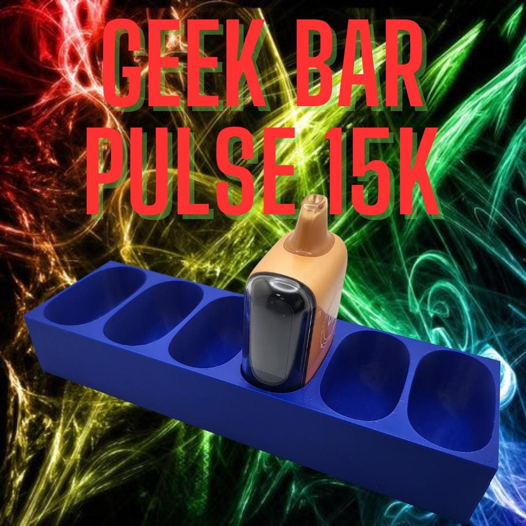 Geek Bar Pulse 15k Vape Stand - Holds 1-6 Vapes, Keeps Your Collection ...