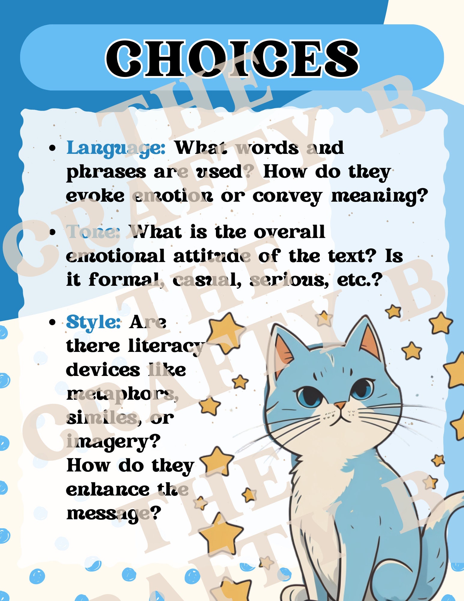 SPACECAT Classroom Posters Digital Download (set of 10) - Etsy