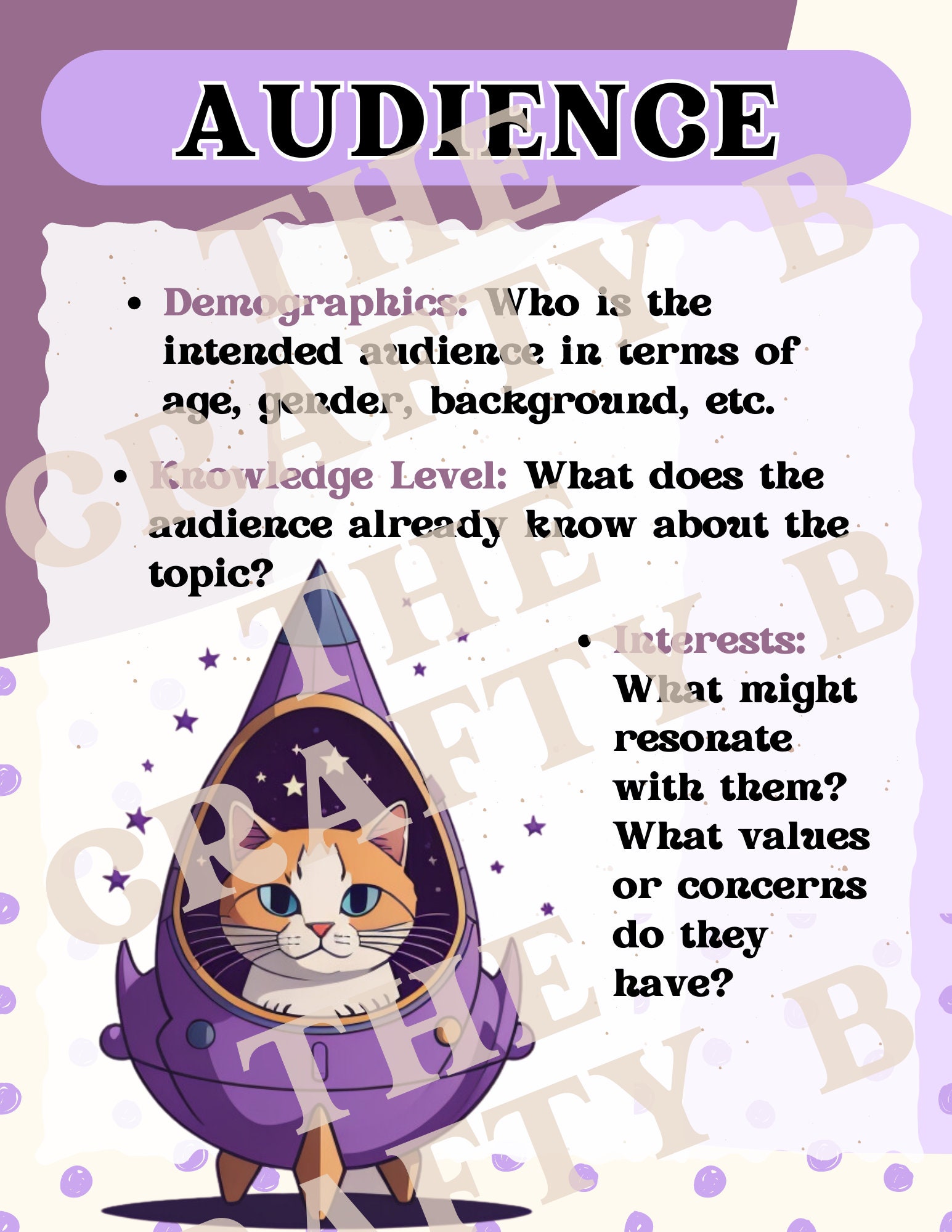 SPACECAT Classroom Posters Digital Download (set of 10) - Etsy