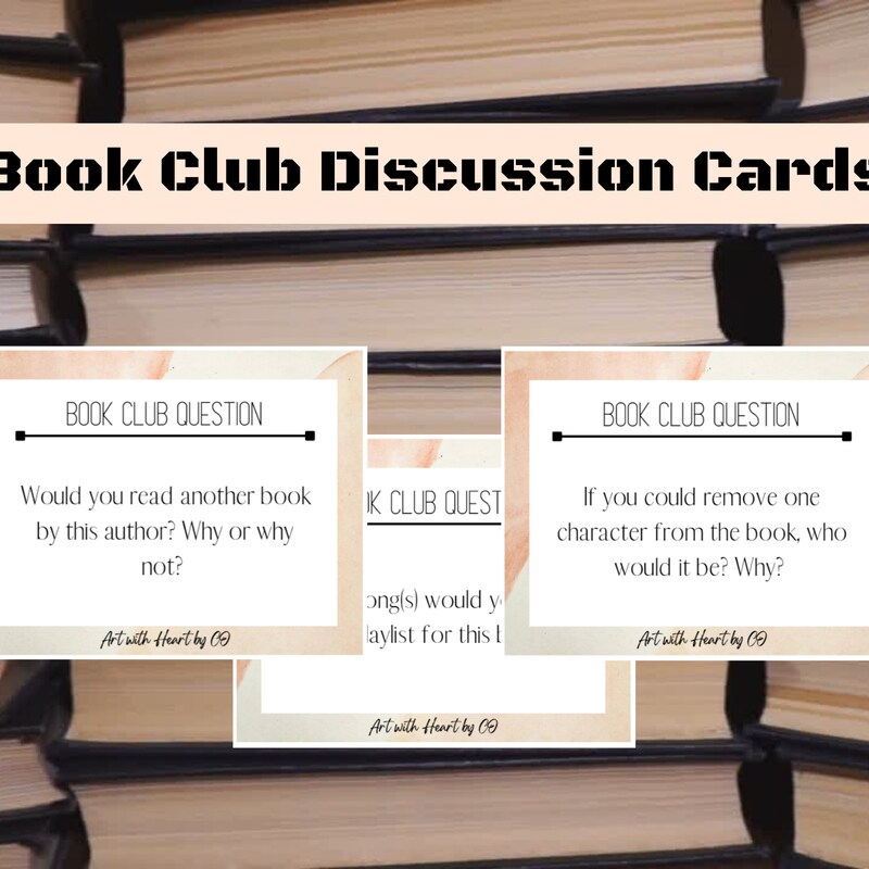Book Club - Etsy