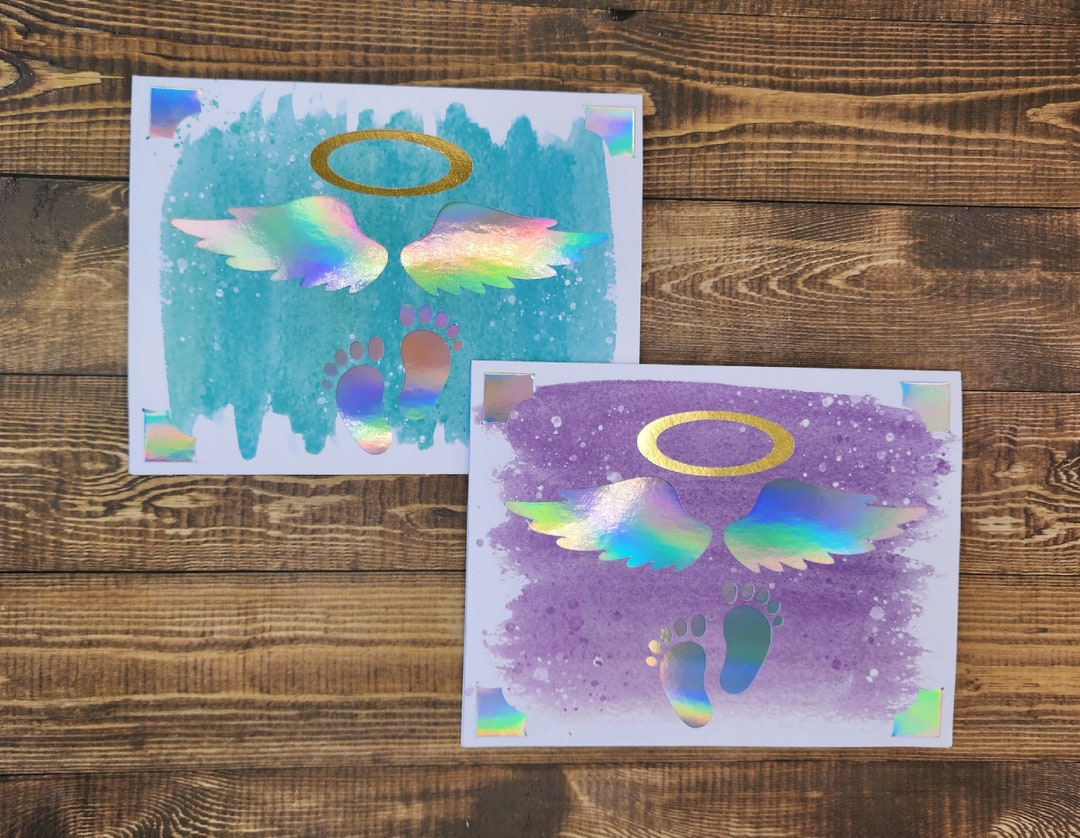 Angel Baby Card - Etsy