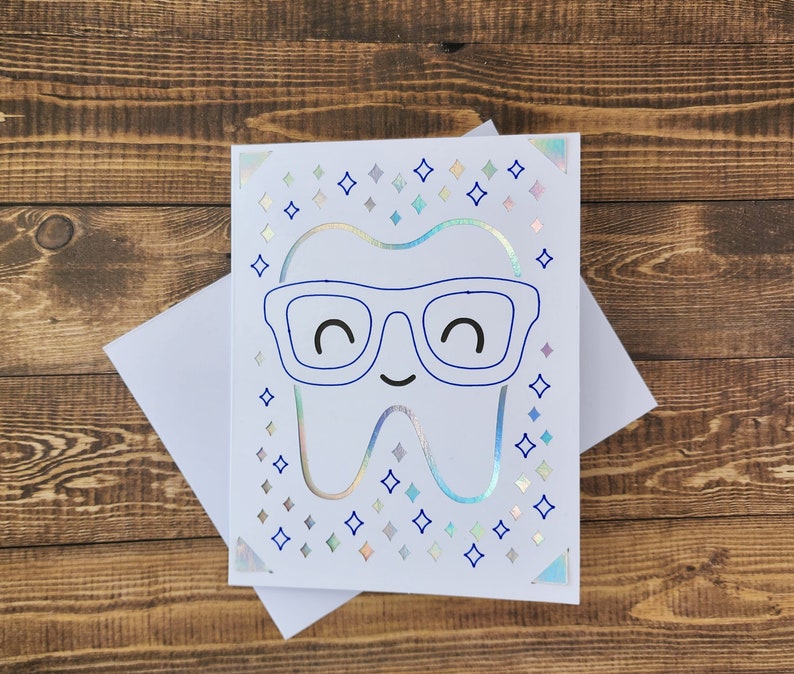 Tooth Card, Tooth Fairy Card, Greeting Card - Etsy