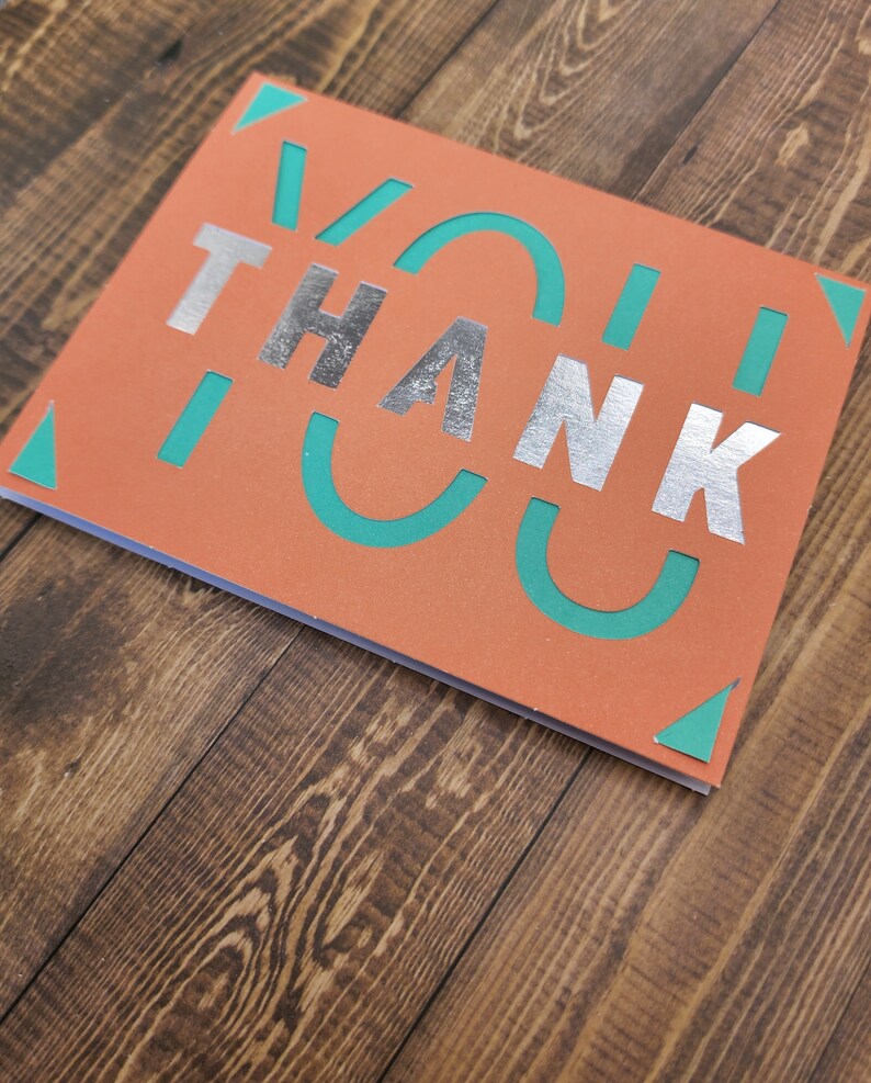 Thank You Card, Greeting Card - Etsy