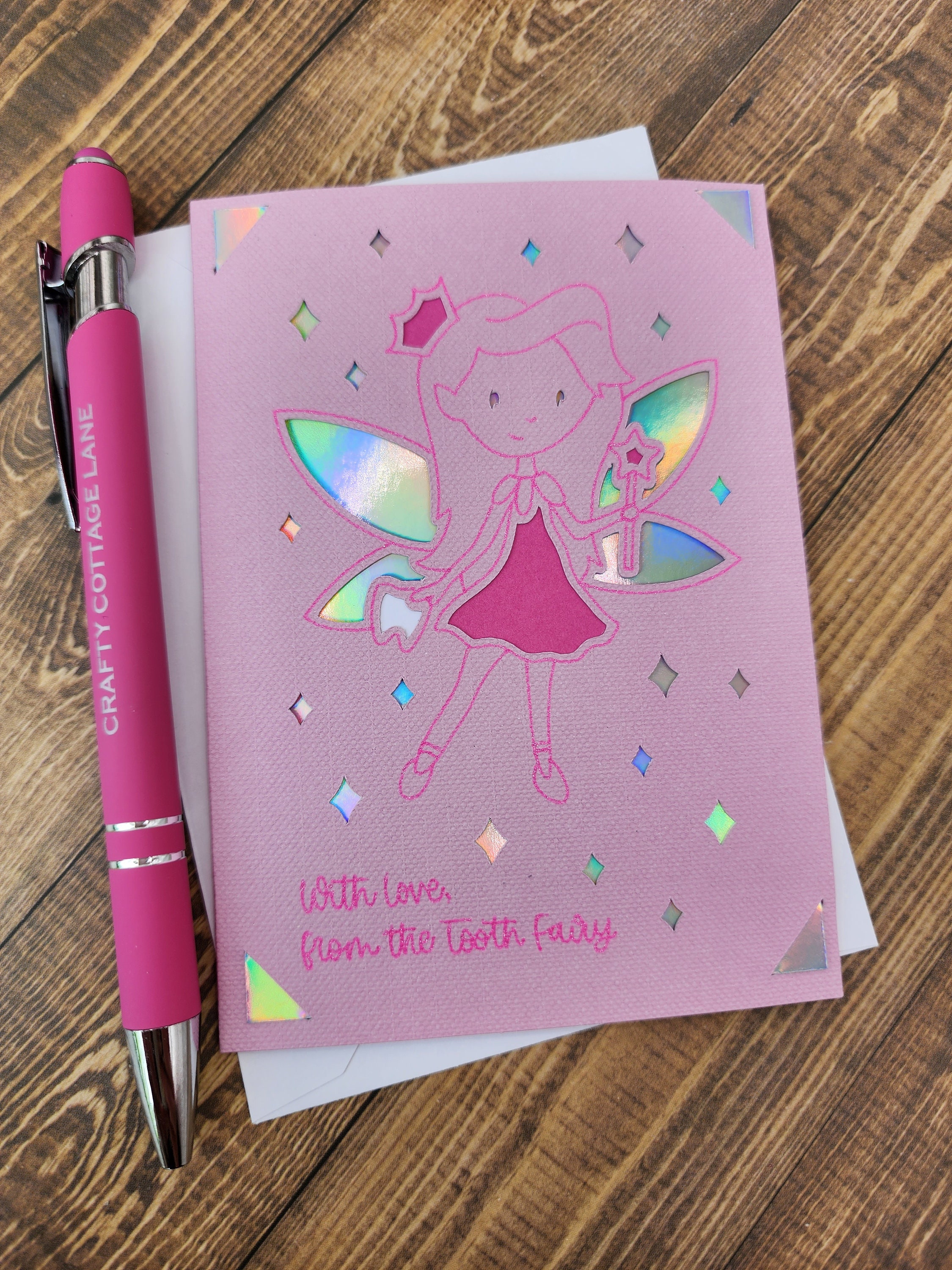 Mini Tooth Fairy Card, Greeting Card - Etsy