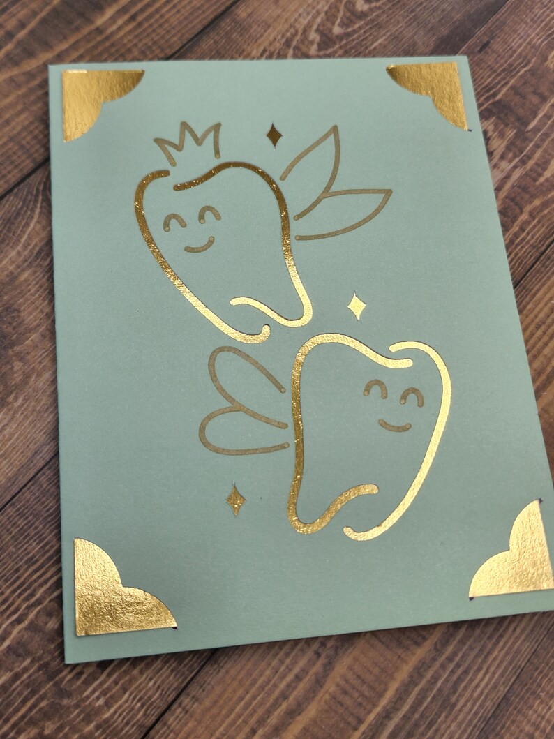 Tooth Card, Tooth Fairy Card, Greeting Card - Etsy