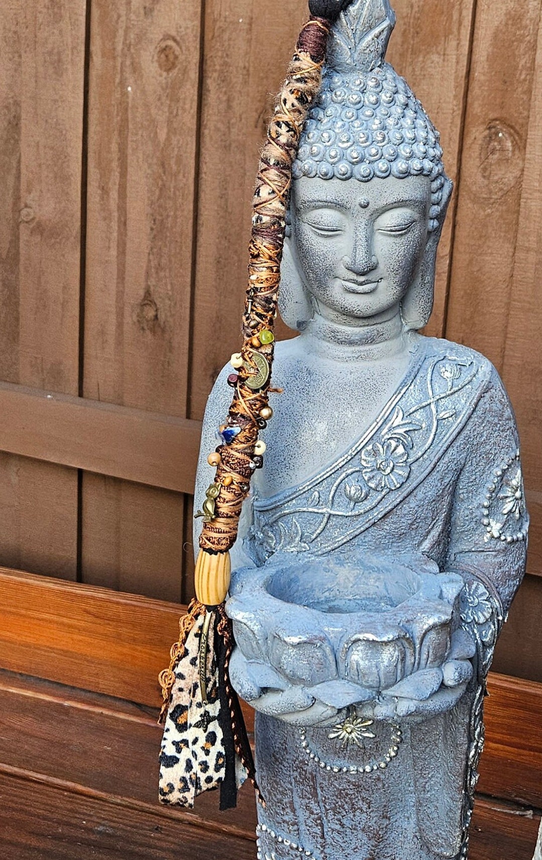 Leopard Print Faux Dreadwrap Hairwrap Extension Festival Fairylocks ...