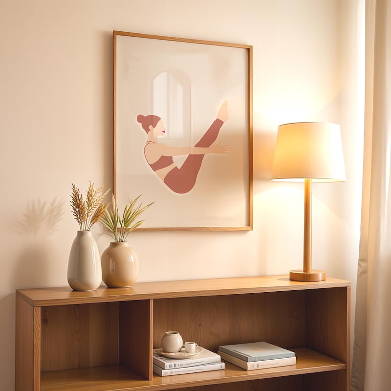 Wall Pilates Poster - Etsy