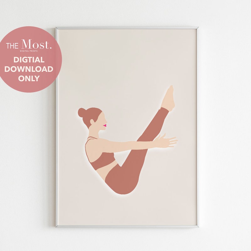 Pilates Wall Art - Etsy