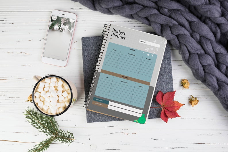 Monthly Budget Planner Printable Finance Planner Track - Etsy