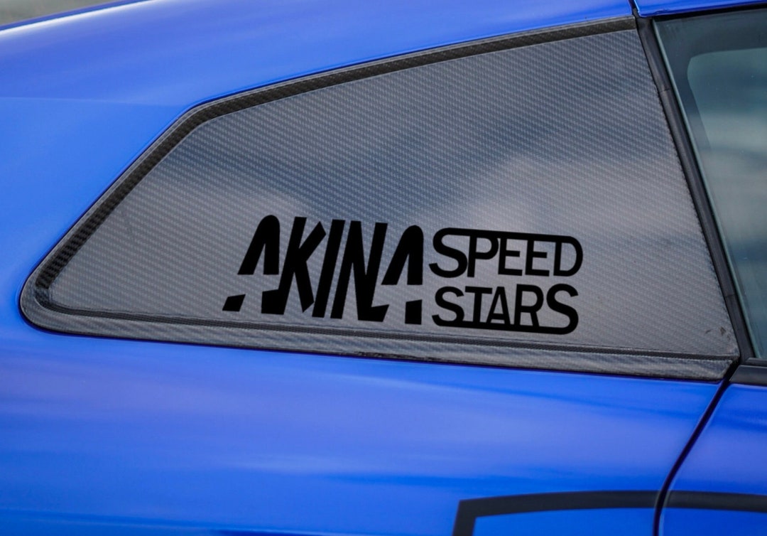 Akina Speedstars Initial D Team 11-inch JDM Vinyl Sticker Decal ...