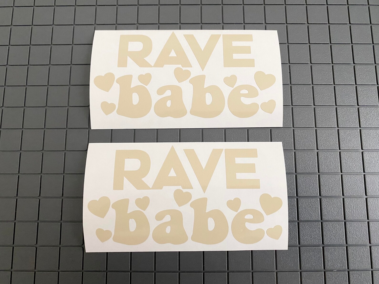 Rave Babe Decal EDM Sticker Car Window Laptop Water - Etsy