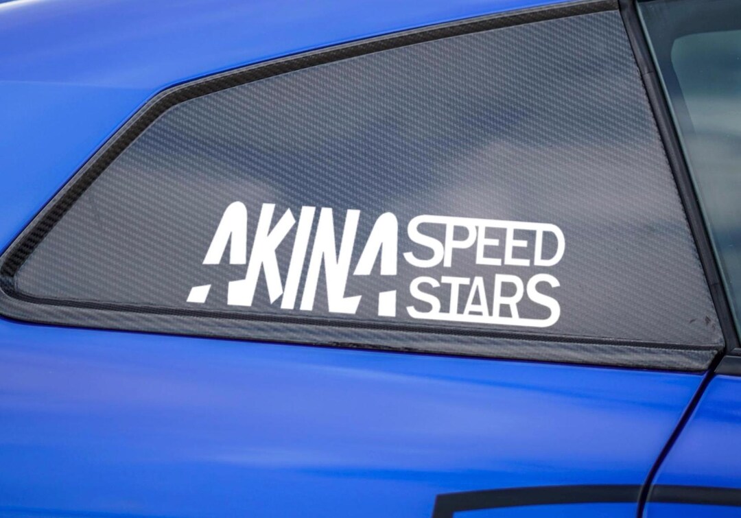 Akina Speedstars Initial D Team 11-inch JDM Vinyl Sticker Decal ...