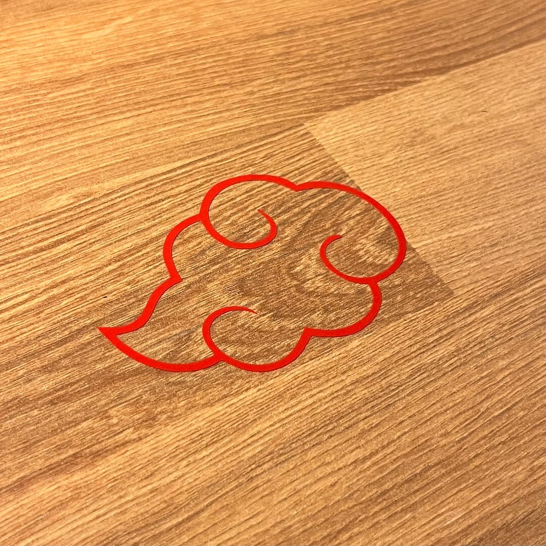 Akatsuki Cloud Itachi Vinyl Sticker Naruto - Etsy