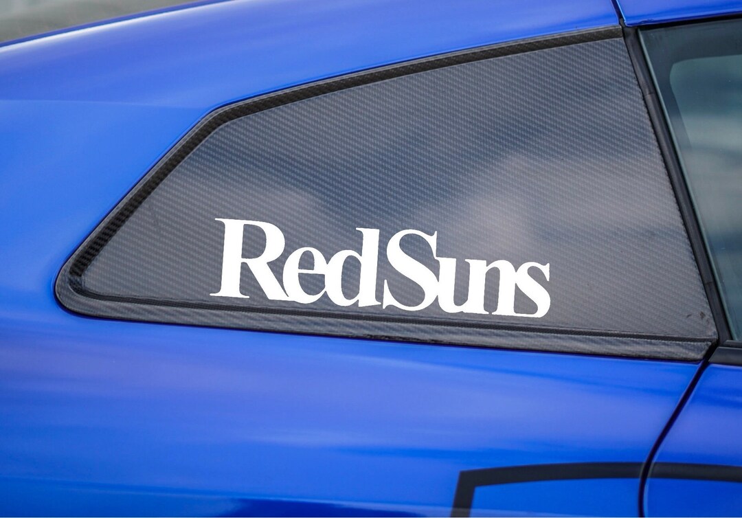 Akagi Redsuns Initial D 11-inch Vinyl Sticker Rx7 FC/FD JDM Decal - Etsy