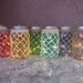 Fishnet Sparkle Jar With LED Lights - Etsy