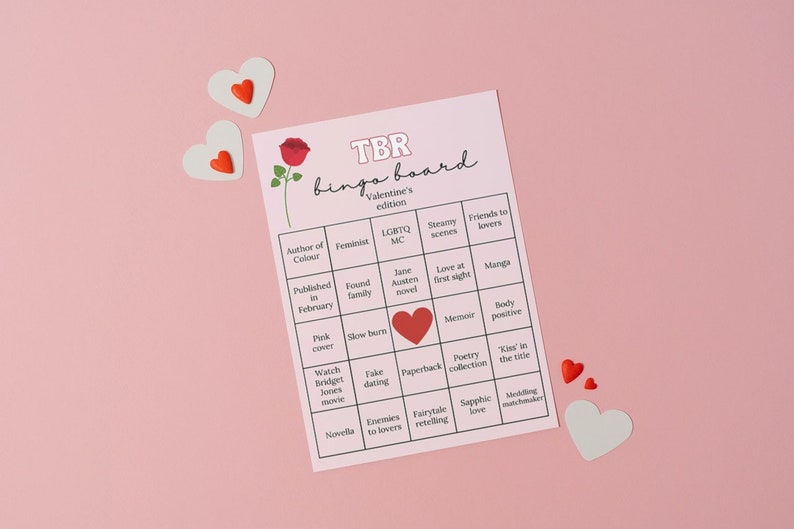 Printable TBR Bingo Board for All Seasons and Special - Etsy