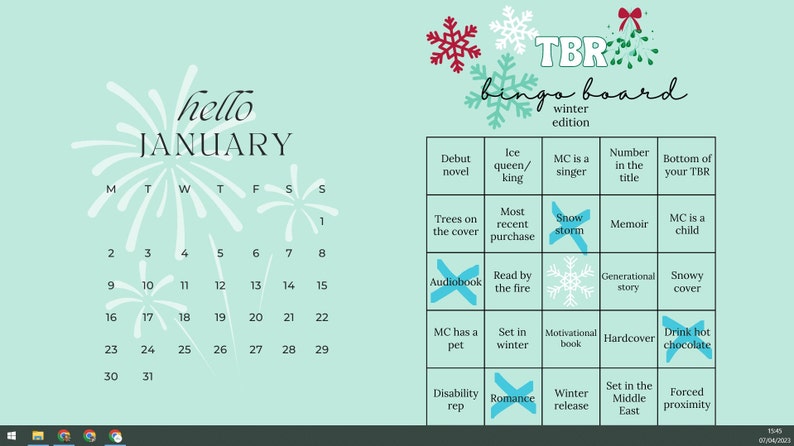 TBR Bingo Boards Desktop Wallpapers Reading Game and Challenge - Etsy TBR Bingo Boards Desktop Wallpapers Reading Game and Challenge - Etsy