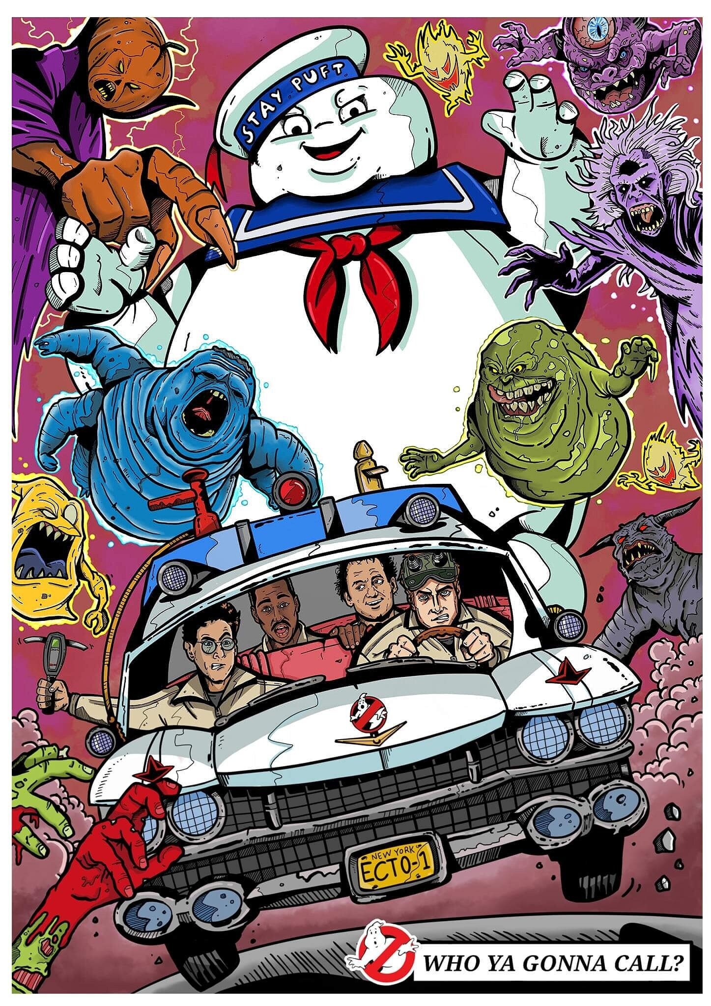 Ghostbusters A4 Print - Etsy