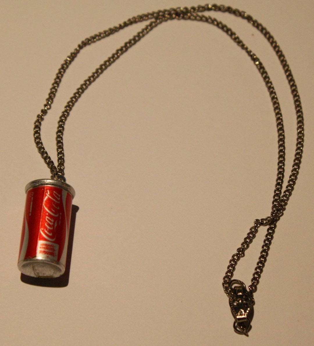 Vintage Mini Coca Cola Can Necklace - Etsy