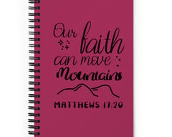 Bible Verse Notebook - Etsy