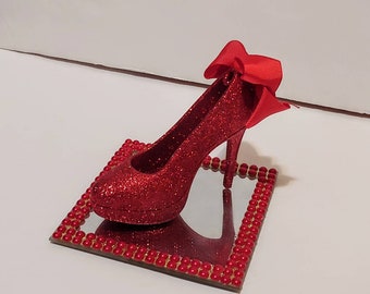 Red High Heel Table - Etsy