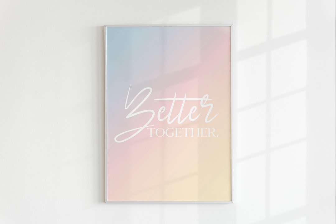 Quote Print Instant Download Print Printable Wall Art Colorful Quote ...
