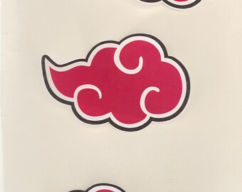 Akatsuki Cloud Sticker - Etsy