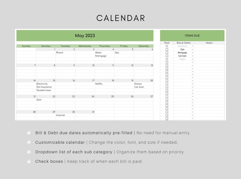 Monthly Budget Spreadsheet Google Sheets, Personal Budget, Budget ...
