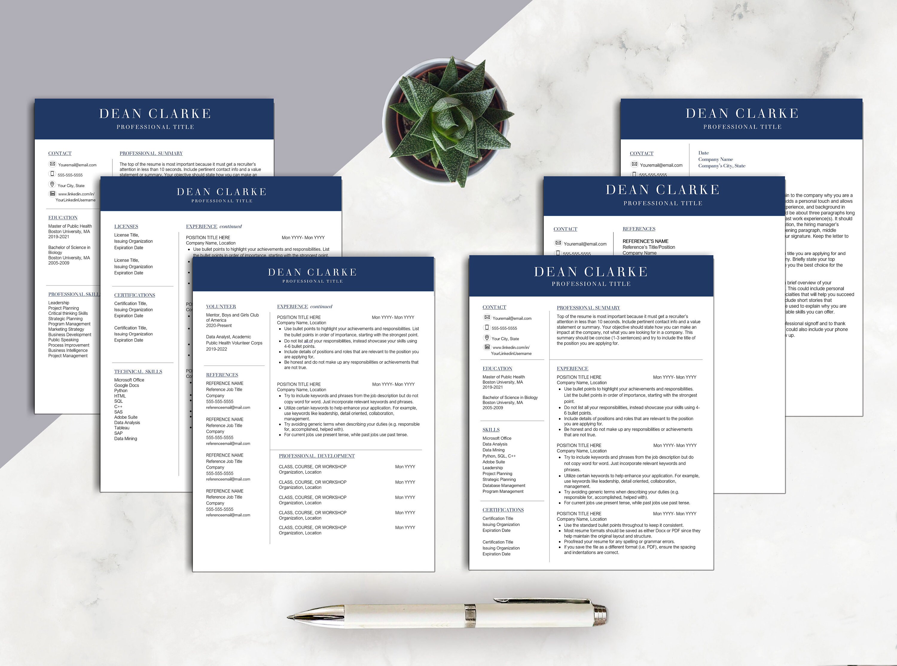CV Word Template MS Word Resume Word Resume Template Professional ...
