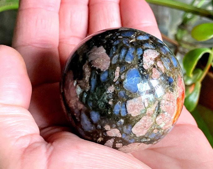 Natural Galaxy Rhyolite / Que Sera Sphere. Ethically and Fair Trade ...