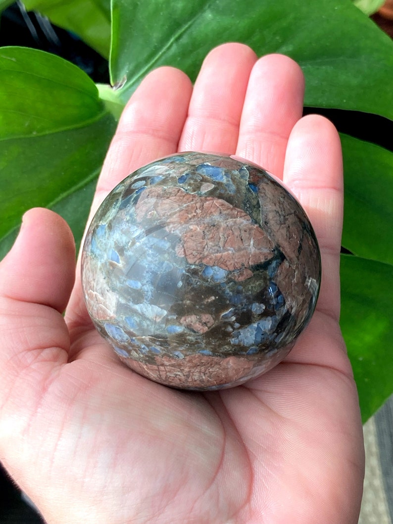 Natural Galaxy Rhyolite / Que Sera Sphere. Ethically and Fair Trade ...